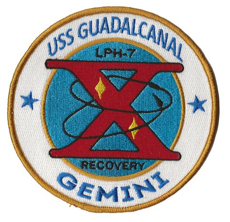 Uss Guadalcanal Lph7 Nasa Gemini 10 Space Program Us Navy Ship Recovery
