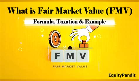 What Is Fair Market Value Fmv Formula Taxation And Example