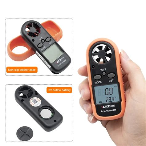 Digital Anemometer Wind Speed Meters