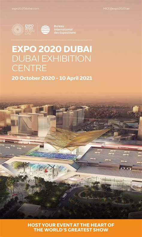 Dubai Exhibition Centre Brochure Expo 2020 Dubai Pdf