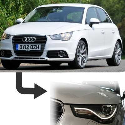 Audi A1 8x Led Headlights Xenon Look Style Halogen
