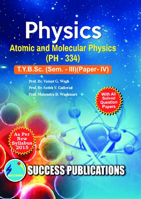 Download Atomic And Molecular Physics Pdf Online By Dr Vasant G Wagh