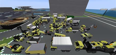 Chronokillers 1182 44 Construction Vehicles Mod Minecraft Mod