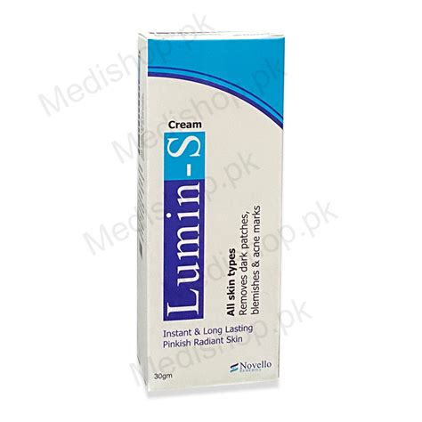 Lumin S Cream 30gm Medishoppk