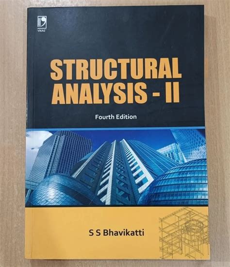 Structural Analysis Vol 2 By S S Bhavikatti 4th Ed At Rs 275piece