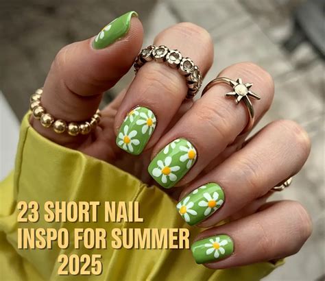 23 Short Nail Inspo For Summer 2025 Cute Easy And Trendy Vacation Nails