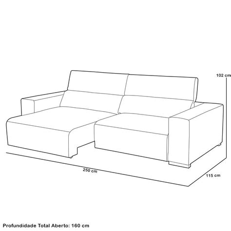 Sofá Retrátil Reclinável Para Sala 3 Lugares 250cm Bari L06 Couro Off