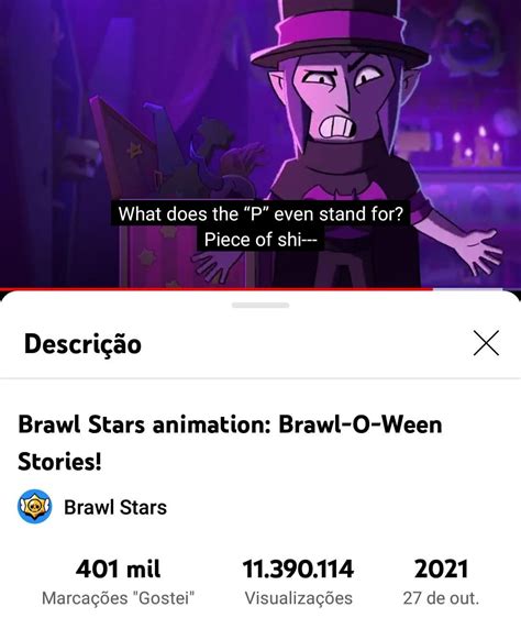One Year Ago We Learned For What Does The P Stand For Rbrawlstars
