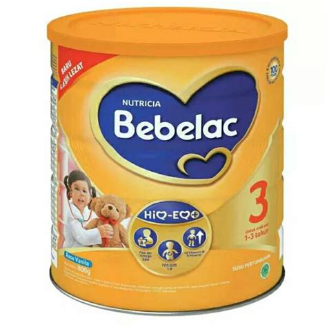 Jual Bebelac 3 Vanilla 800gr Shopee Indonesia