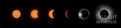 Stages Of 2024 North American Total Solar Eclipse Photograph By Tom