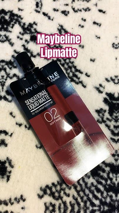 Lipmatte Maybeline Newyork Maybeline Lipmatte Youtubeshorts Makeup