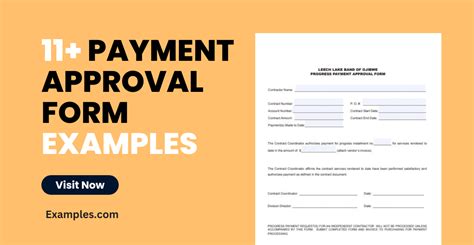 11 Payment Approval Form Examples To Download