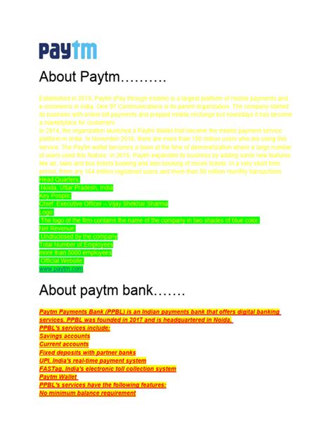Paytm Downfall In Share Price Download Free Pdf Financial Services Private Sector