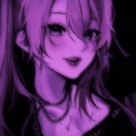 Purple Anime Pfp