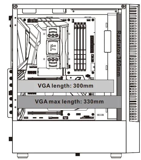 Thermaltake P8 Core Tempered Glass Full Tower Chassis User Manual
