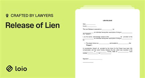 Lien Release Letter Template Remove Property Claims