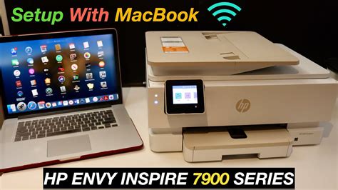 Hp Envy Inspire 7900 Setup Macbook Wifi Setup Youtube