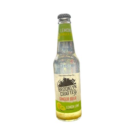 Brooklyn Crafted Lemon Lime Ginger Beer 12 Oz Yeg Exotic