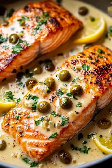 Creamy Salmon Piccata A Simple Yet Decadent Weeknight Recipe With