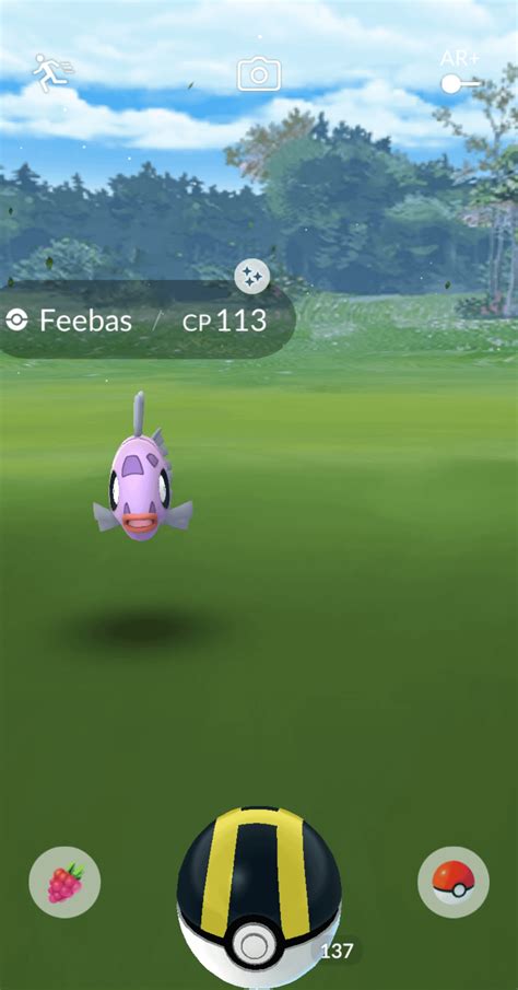 The Feebas Can Be Shiny Rpokemongo
