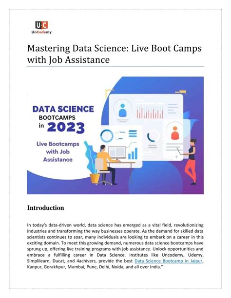 Ppt Mastering Mastering Data Science Live Boot Camps With Job