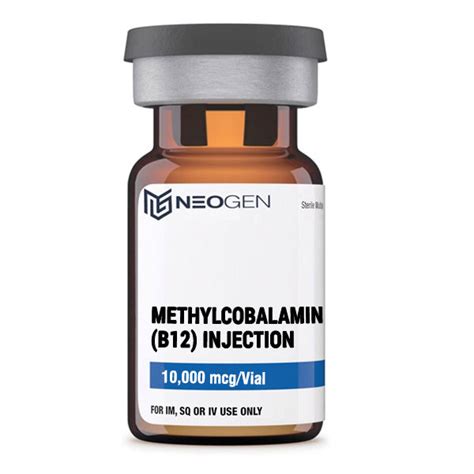 Methylcobalamin Injection Vitamin B12 Team Neogen Therapies For