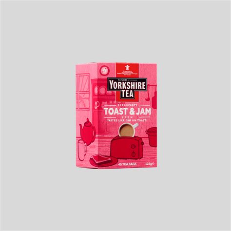 Taylors Yorkshire Tea Toast And Jam 40 Teabags Uk Foods