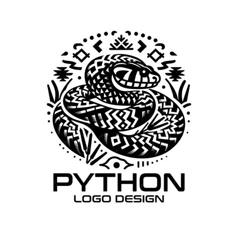 Python Vector Logo Design Premium Ai Generated Vector