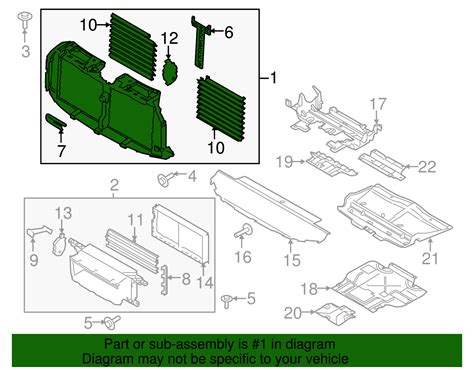 Genuine Radiator Shutter Assembly For 2018 2020 Ford F 150 Part Jl3z 8475 D Ted Britt Parts