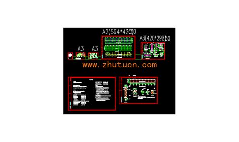 50mw光伏电站光伏组件支架基础图 光伏支架及布置 光电图纸 图纸 筑图网