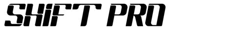 Shift Pro Font Vectordad