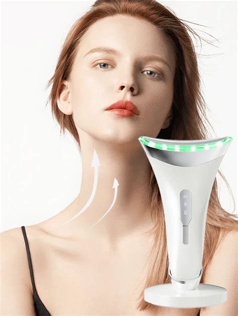 3 In 1 Led Red Light Therapy Face Lifting Device Ems Face Neck Lifting