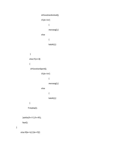 Hangman Game Programming In C Coding Docx Programming Languages
