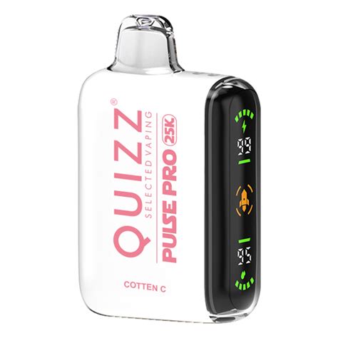 Cotten C Quizz Pulse Pro 25000 Puffs Disposable Vape Ct 10