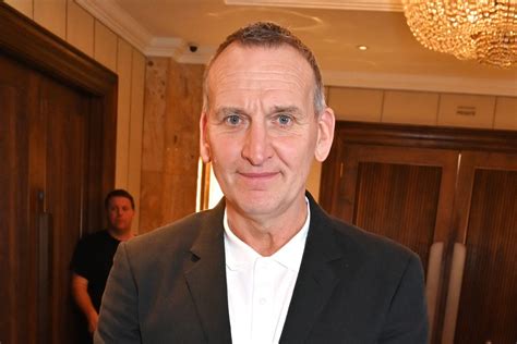 First Look At Doctor Who Star Christopher Eccleston As Scrooge Radio Times