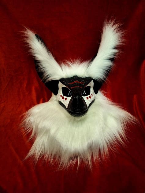 Mask Raptor Fursuit Furry Dino Mask Etsy