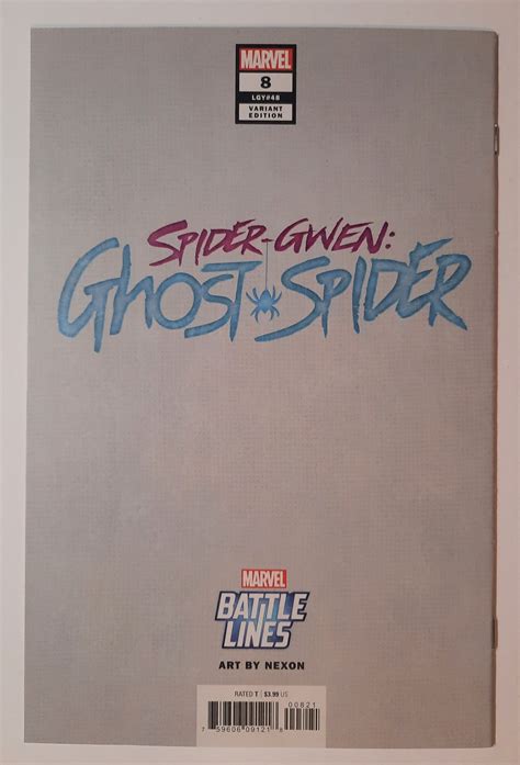 Spider Gwen Ghost Spider 8 Battle Lines Virgin Variant Comic Books