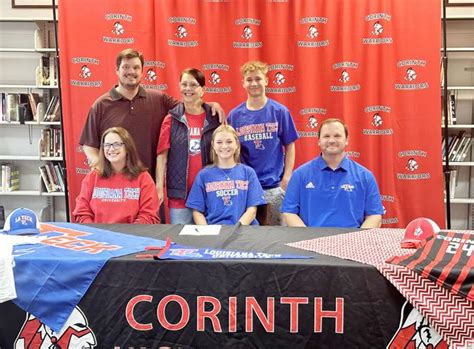 Corinths Gray Kossuths Mathis Sign Their Letters Of Intent Sports