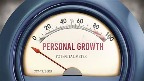 Personal Growth And Potential Meter That Hits Less Than Zero Very Low