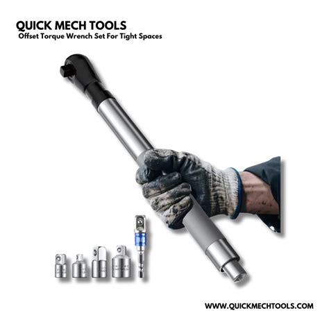 Offset Torque Wrench Set For Tight Spaces Qmt