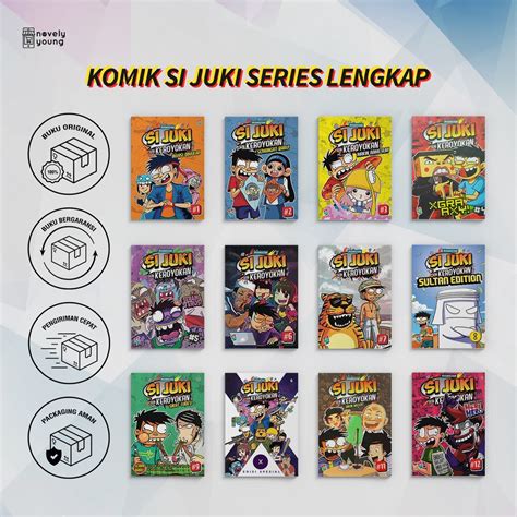 Jual Komik Si Juki Series Pionicon Bukune Gratis Biaya Packing Shopee Indonesia