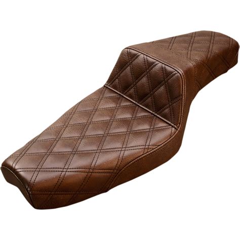 Saddlemen Full Ls Step Up Seat For 2004 2023 Harley Sportster Brown