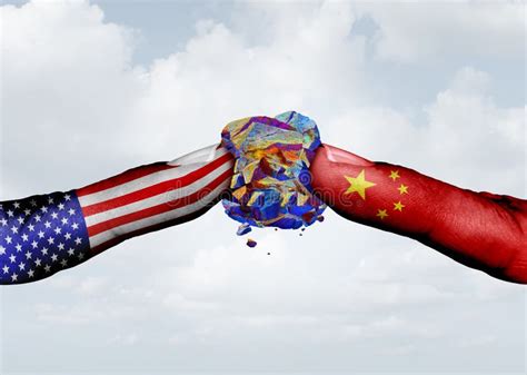 China Usa Rare Earth Conflict Stock Illustrations 5 China Usa Rare