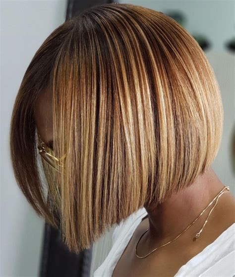 60 Showiest Bob Haircuts For Black Women Bob Hairstyles Short Bob