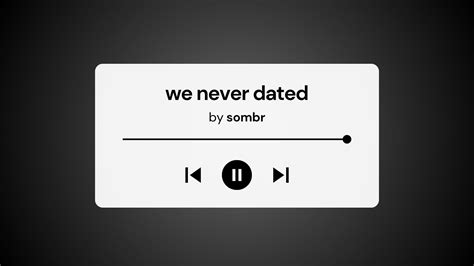 Lirik Lagu Dan Terjemahan We Never Dated Sombr Yang Lagi Viral Di