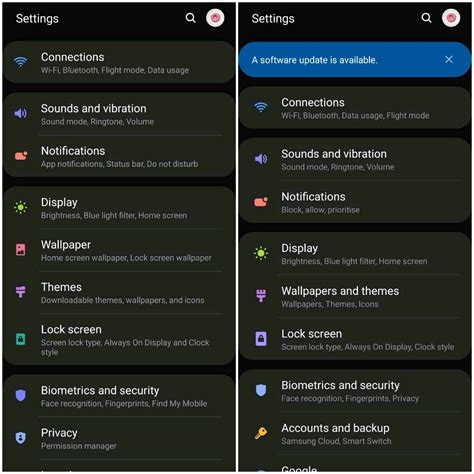 Difference Between Android 10 Android Pie On A30 Samsung Members
