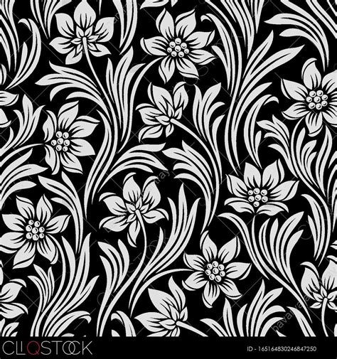 Seamless Vector Floral Pattern