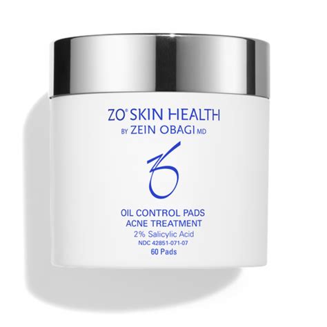 Zo Skin Health Oil Control Pads Acne Treatment The Skin Shoppe