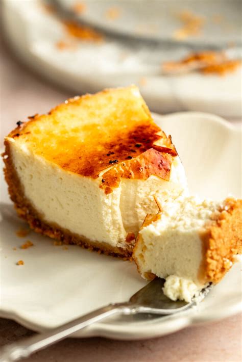 Creamy Creme Brulee Cheesecake Rich And Delish