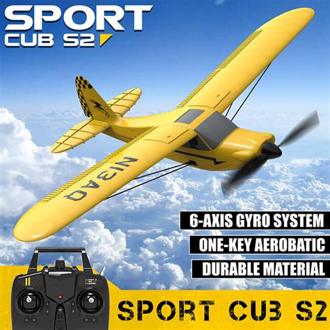 Volantex Sport Cub S2 3ch 400mm Brushed Wgyro Epp Rtf Rc Plane Wonderland Models V761 14